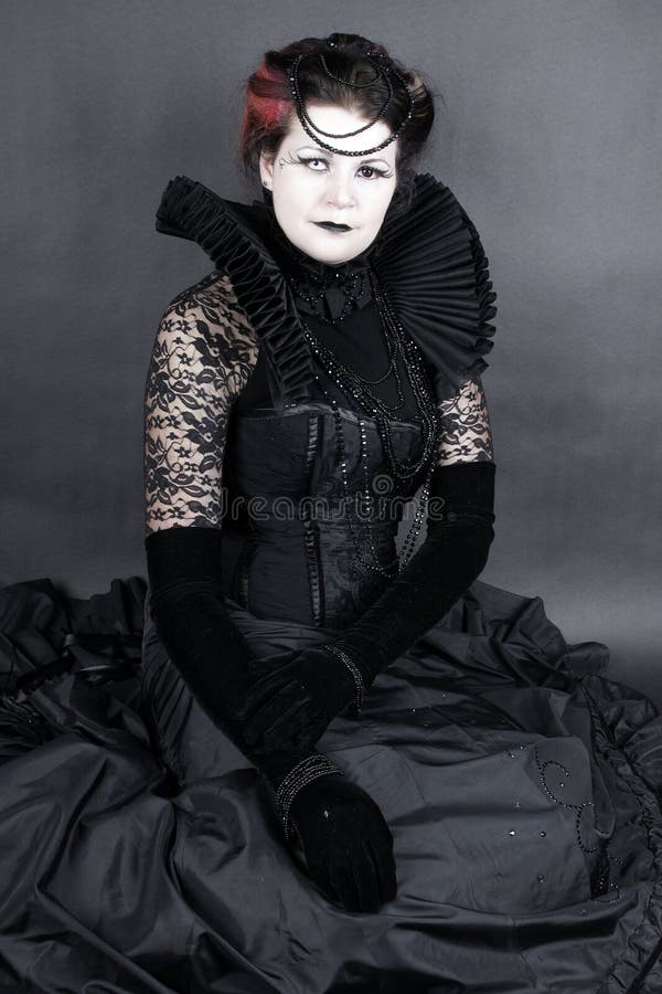The Dark Queen stock photo. Image of bizarre, costume - 23931550