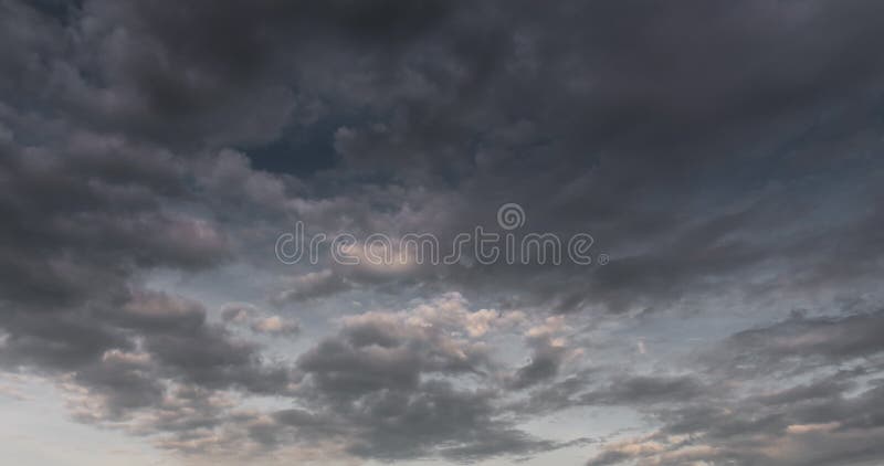 Dark Rain Cloud Dramatic Sky Summer Tropical Thunder Storm Sky and ...