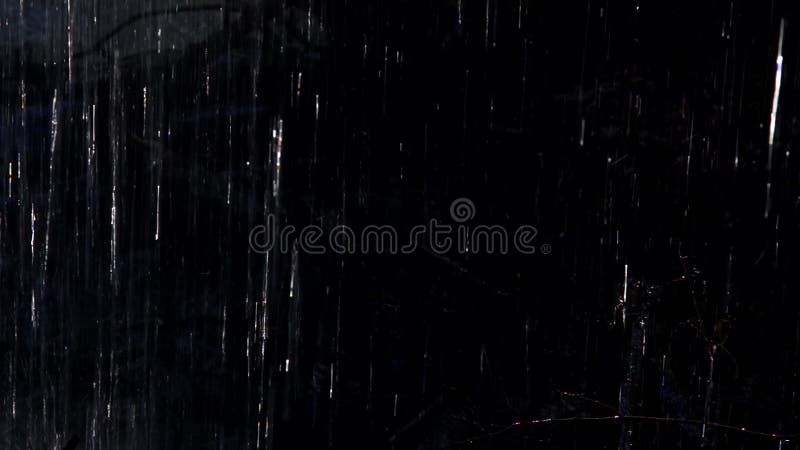 Heavy Rain Falling from Dramatic Sky Stock Footage - Video of cloud ...