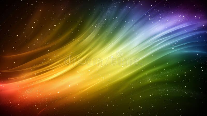 Dark Rainbow 3d Abstract Background with Dynamic Colors and Textures ...