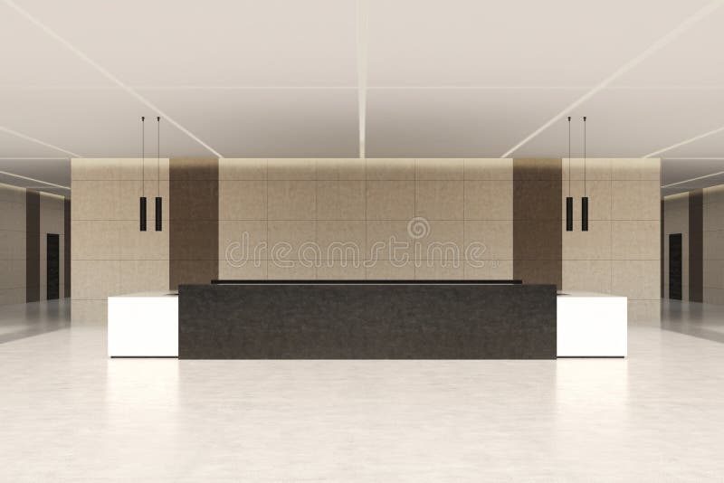 Dark reception design stock illustration. Illustration of inside ...