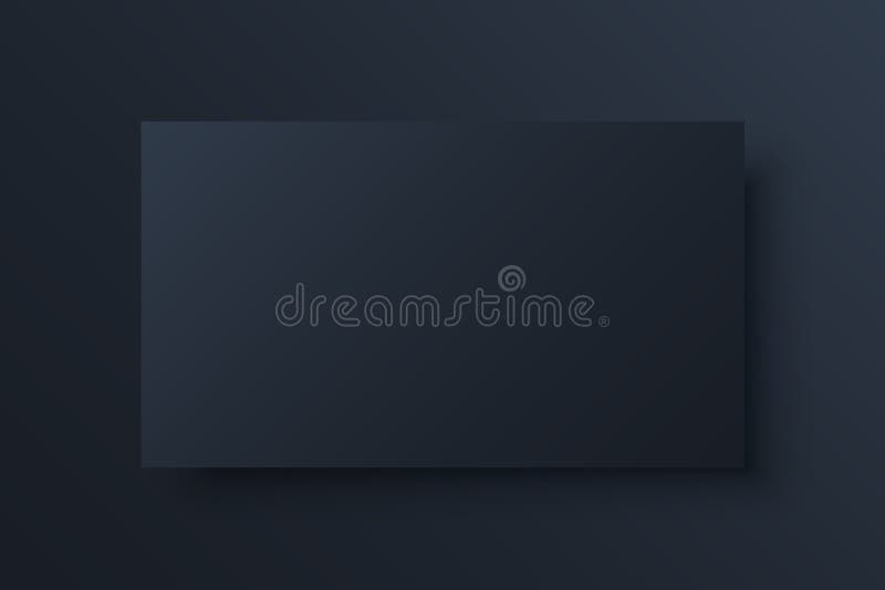 Dark Rectangle Frame with Gradient, 3d Abstract Background of ...