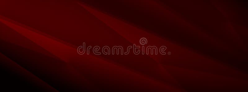 Dark Red Abstract Background for Wide Banner Stock Illustration ...