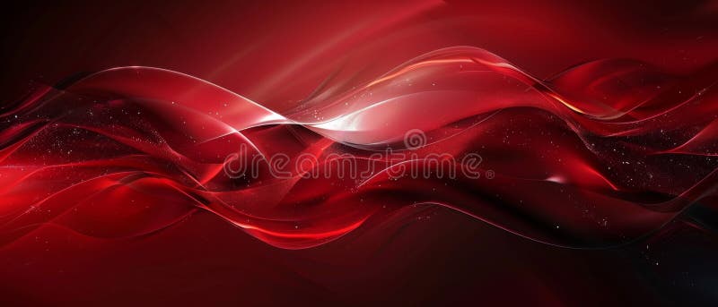 Dark Red Abstract Design with Shining Effects and Layered Elements ...