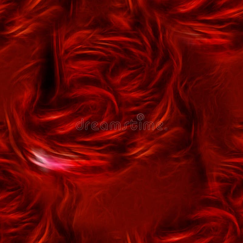 Dark Red Abstract Drawing with Light Sinuous Lines and a Circle ...