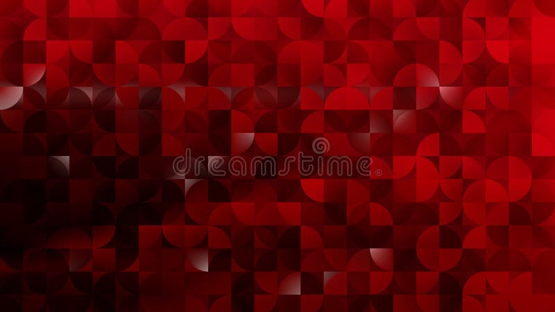Dark Red Abstract Quarter Circles Background Vector Image Stock Vector ...