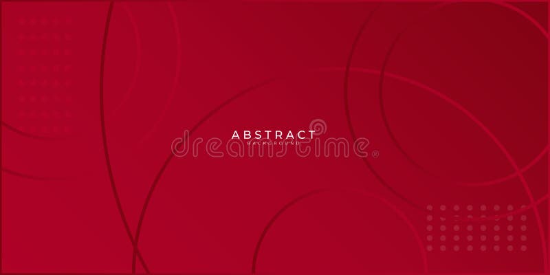 Dark Red Abstract Technology Background. Vector Corporate Design Stock ...
