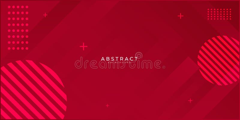Dark Red Abstract Technology Background. Vector Corporate Design Stock ...