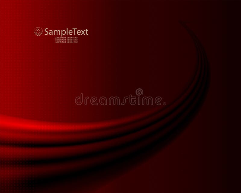 Dark red background stock vector. Illustration of wave - 92890167