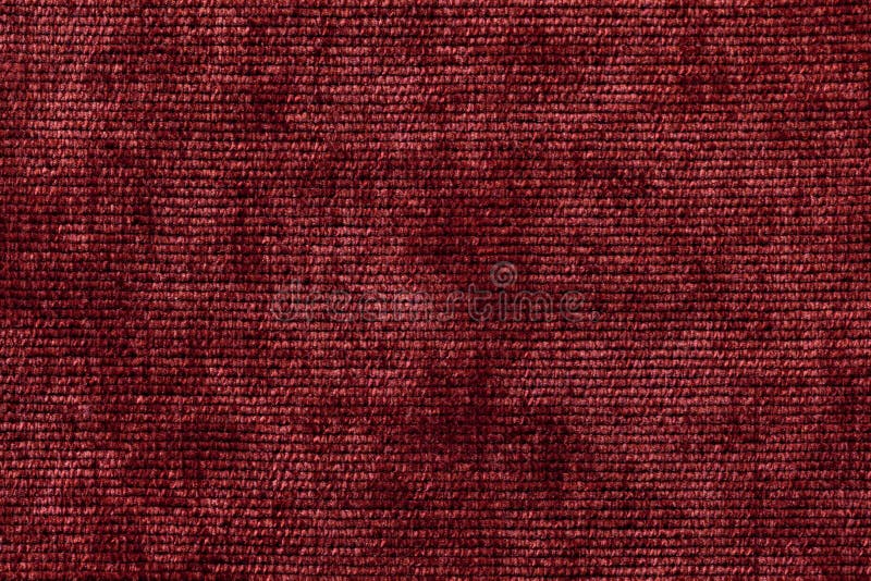 Dark Red Background from Soft Textile Material. Fabric with Natural ...
