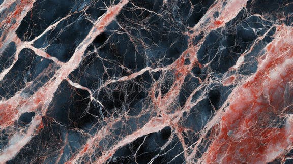 Dark Red and Blue Marble Texture Background Stock Illustration ...