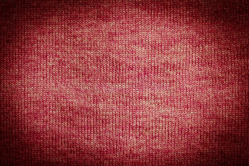 Dark Red or Brown Knitted Fabric Texture Stock Image - Image of woven ...