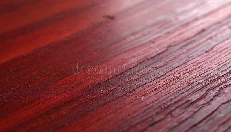 Dark Red Cherry Wood Texture with Detailed Grain. Painted Timber ...