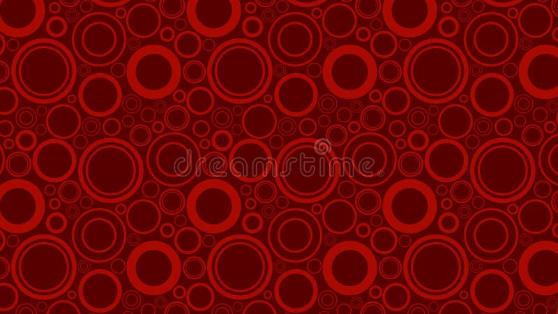 Dark Red Circle Pattern Background Illustration Stock Vector ...