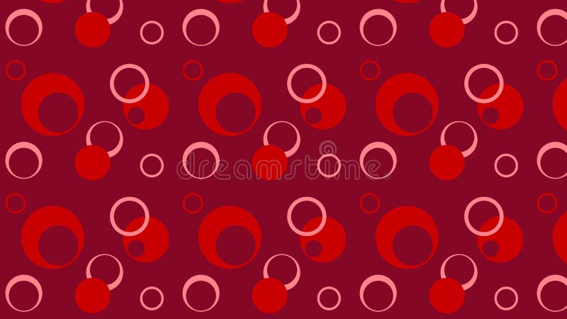 Dark Red Circle Pattern Background Vector Illustration Stock Vector - Illustration of seamless ...