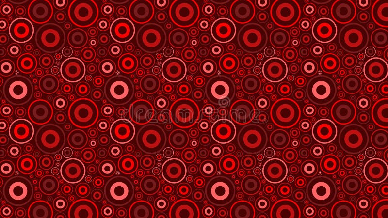 Dark Red Circle Pattern Illustrator Stock Vector - Illustration of ...