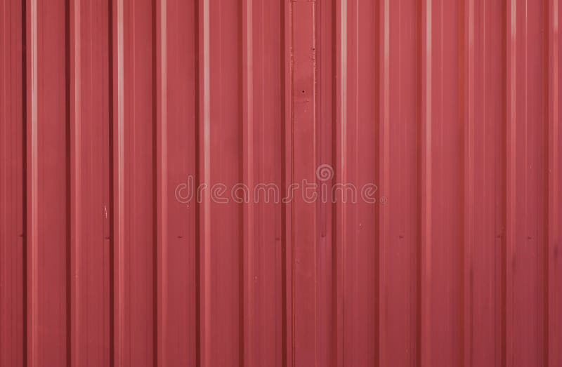 Dark Red Color Steel Side Panel Container Can Be Decorated and Create a ...