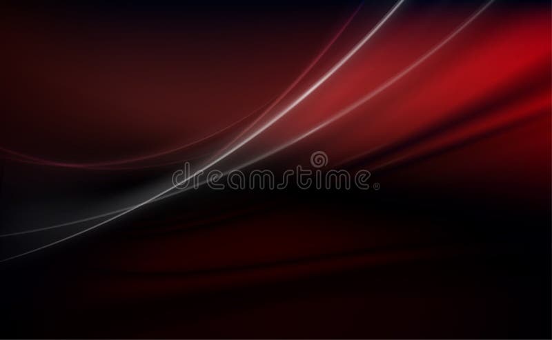 Dark Red Design with a Gradient, Curved Light Thin Stripes Stock Vector ...