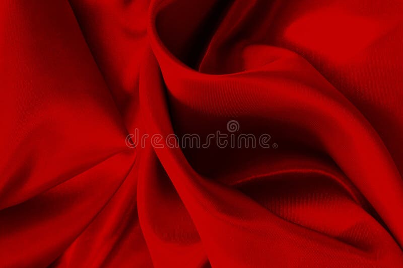 Dark Red Fabric Texture Background, Detail of Silk or Linen Pattern ...
