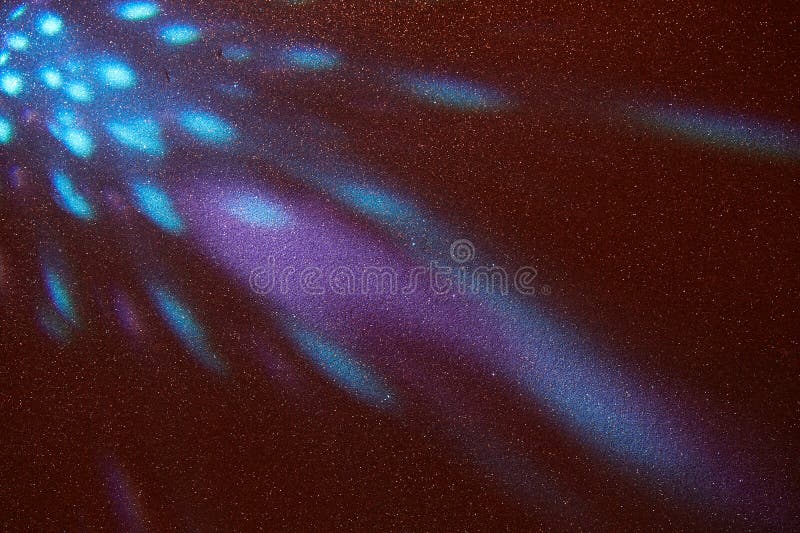 On a Dark Red Finely Grained Background, Turquoise and Purple Gradient ...