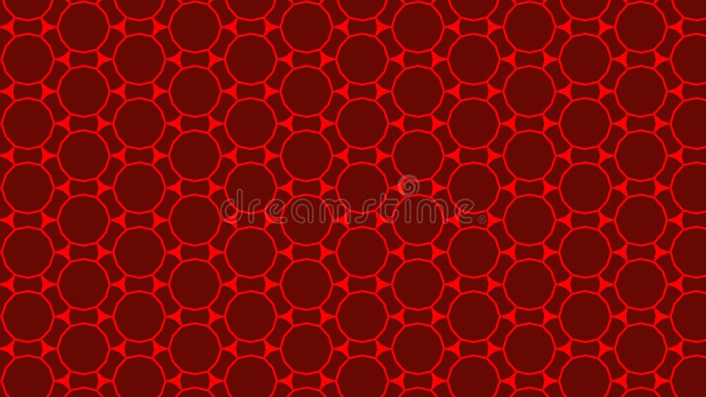 Dark Red Geometric Circle Background Pattern Illustration Stock Vector - Illustration of ...