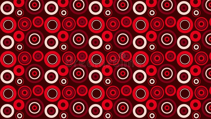 Dark Red Geometric Circle Background Pattern Vector Art Stock Vector ...