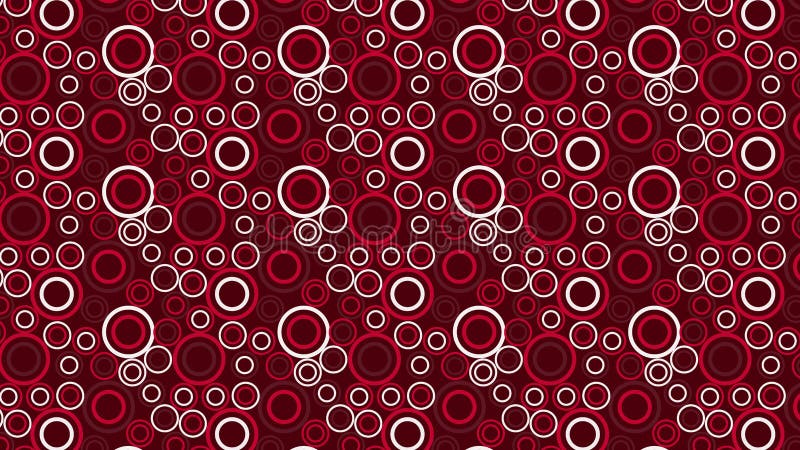 Dark Red Geometric Circle Pattern Background Design Stock Vector ...