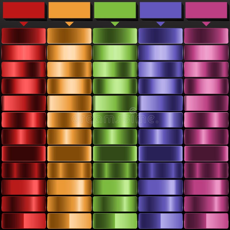 Golden Pink Red Blue Green Colors Stock Illustrations – 8,333 Golden ...