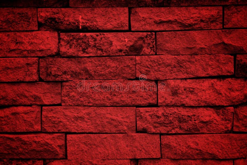 Dark Red Grunge Wall Background Stock Illustration - Illustration of ...