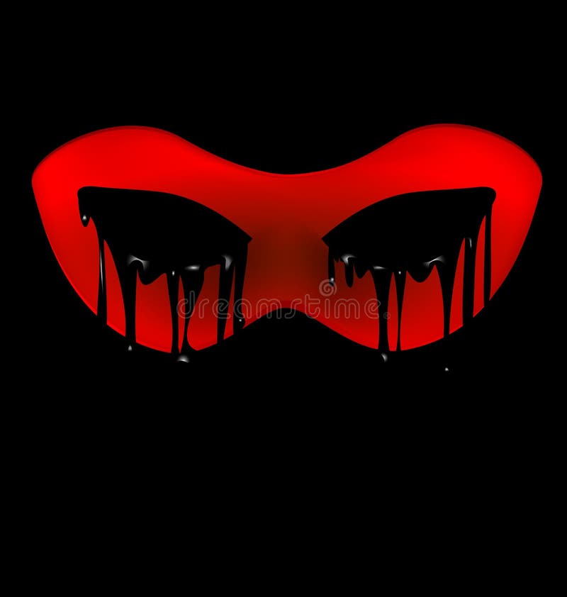 Black Half Mask Stock Illustrations – 354 Black Half Mask Stock ...