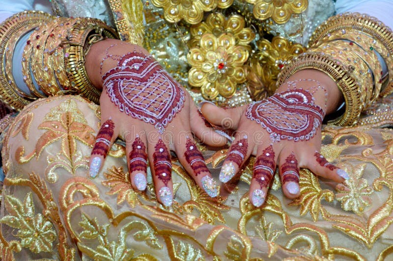 Henna stock photo. Image of henna, ethnic, hands, girl - 292779352