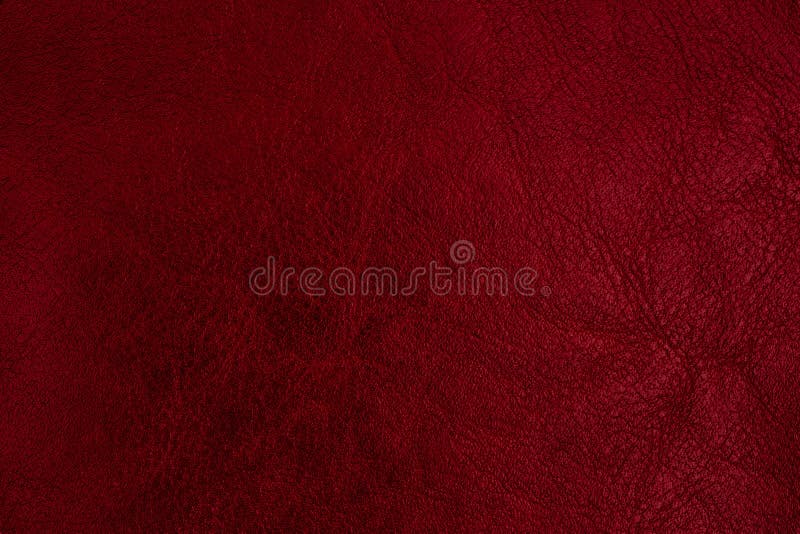 Dark Red Leather Surface As a Background, Leather Texture Stock Image ...