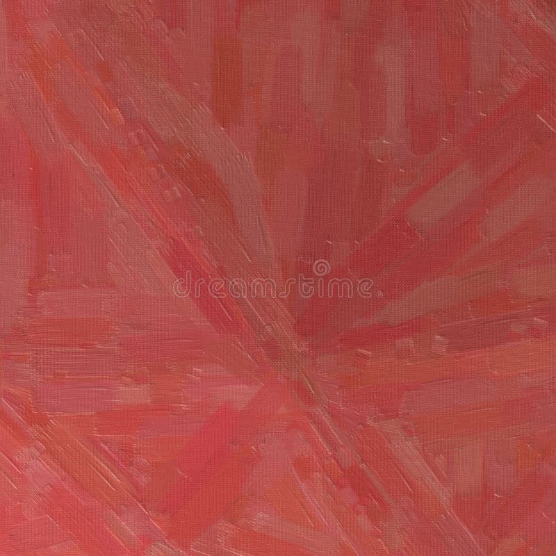 Dark Red Oil Paint with Large Brush Strokes in Square Shape Background ...