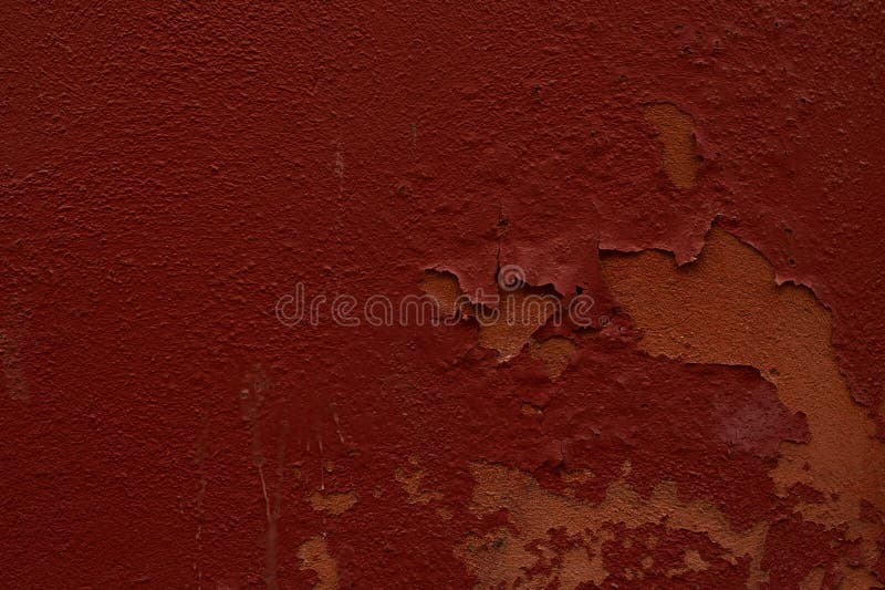 Dark Red Painted Old Wall Plaster Texture Background Stock Photo ...
