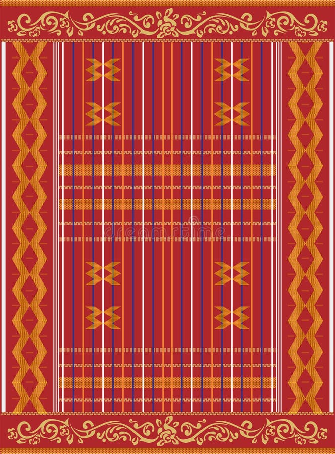 Dark Red Pixel Invitation Card Stock Vector - Illustration of ...