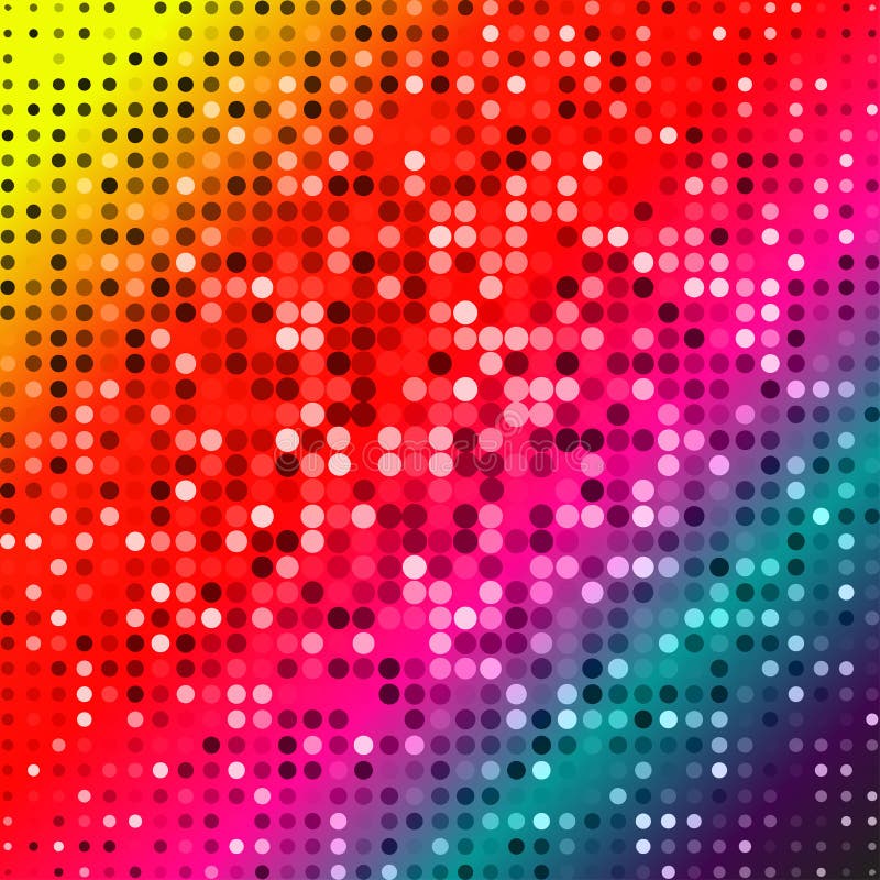 Dark Red Purple Blue Color Light Abstract Pixels Technology Background ...