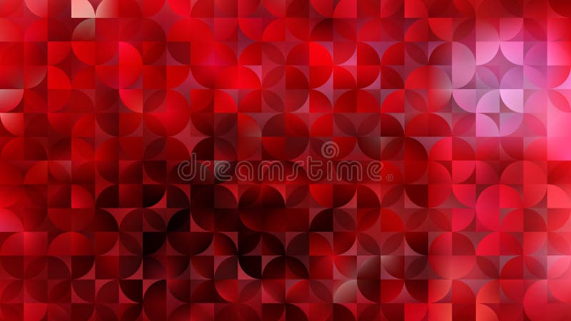 Dark Red Quarter Circles Background Stock Vector - Illustration of ...