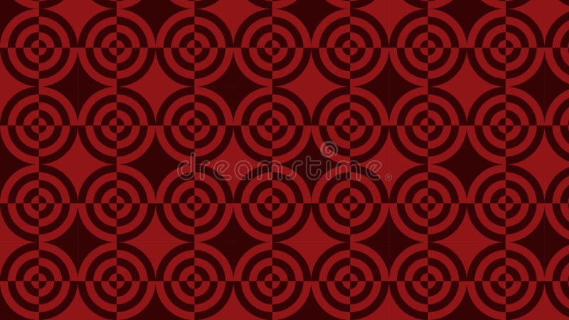 Dark Red Quarter Circles Background Pattern Vector Stock Vector ...