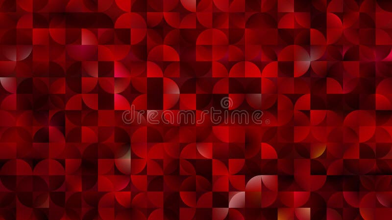 Dark Red Quarter Circles Background Vector Stock Vector - Illustration ...