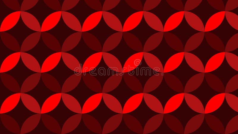 Dark Red Seamless Circle Pattern Vector Image Stock Vector - Illustration of pattern, repeat ...