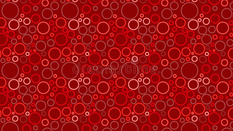 Dark Red Seamless Geometric Circle Background Pattern Vector Image Stock Vector - Illustration ...
