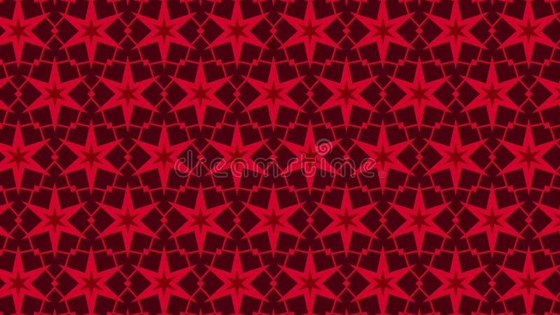 Dark Red Seamless Star Pattern Background Stock Vector - Illustration ...
