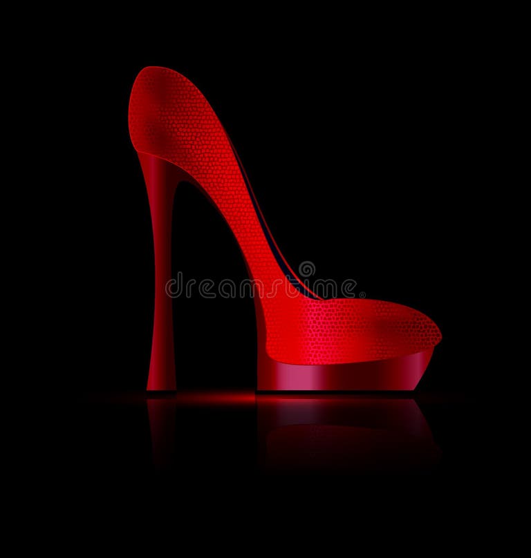 Large Scarlet Shoe Stock Illustrations – 36 Large Scarlet Shoe Stock ...