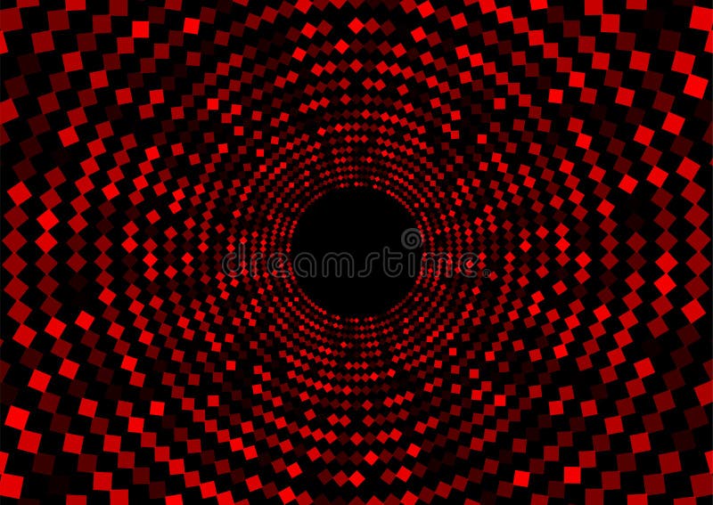 Dark Red Small Rhombus Dots Abstract Circular Background Stock ...