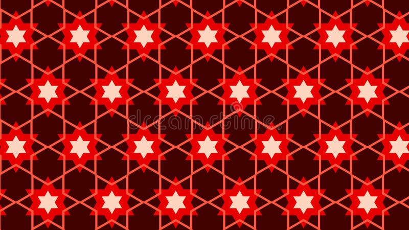 Dark Red Star Background Pattern Graphic Stock Vector - Illustration of ...