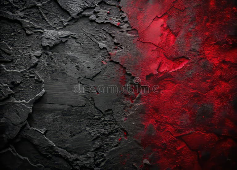 Dark Red Stone Concrete Texture Background Dramatic Architectural ...