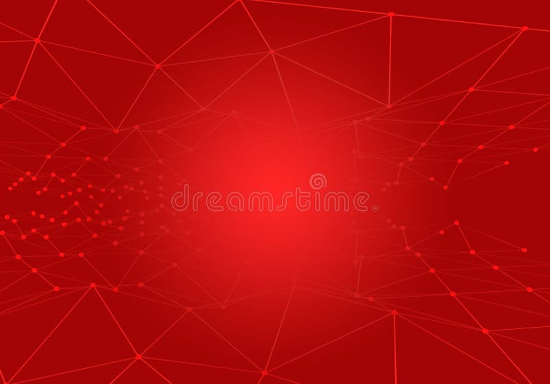 Dark Red Technology Background with Dotted Lines Pattern Stock ...