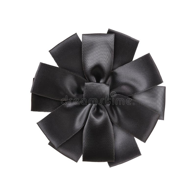 Dark Ribbon for Graphic Design and Use Case. Design Element with ...