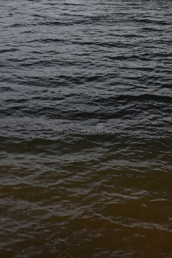 Dark and Rippled Lake Water Stock Image - Image of abstract, nature ...