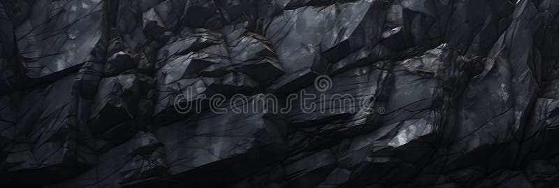 Dark Rock Texture Background Grey Rock Slate Background Stock ...